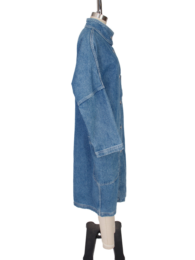 Gravel & Gold Denim Coat | Mercy Vintage