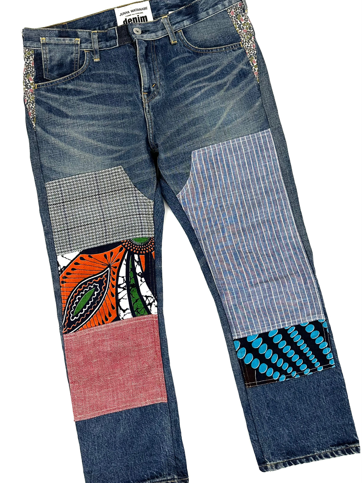 2015 Junya Watanabe Patchwork Jeans | Mercy Vintage