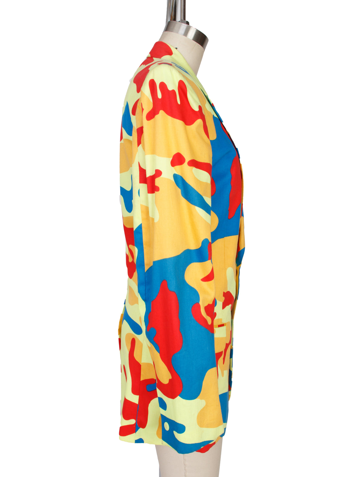 1987 Stephen Sprouse x Andy Warhol Camouflage Blazer | Mercy Vintage