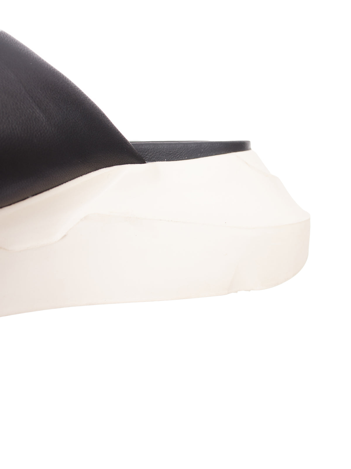 Rick Owens Puffy Leather Slides | Mercy Vintage