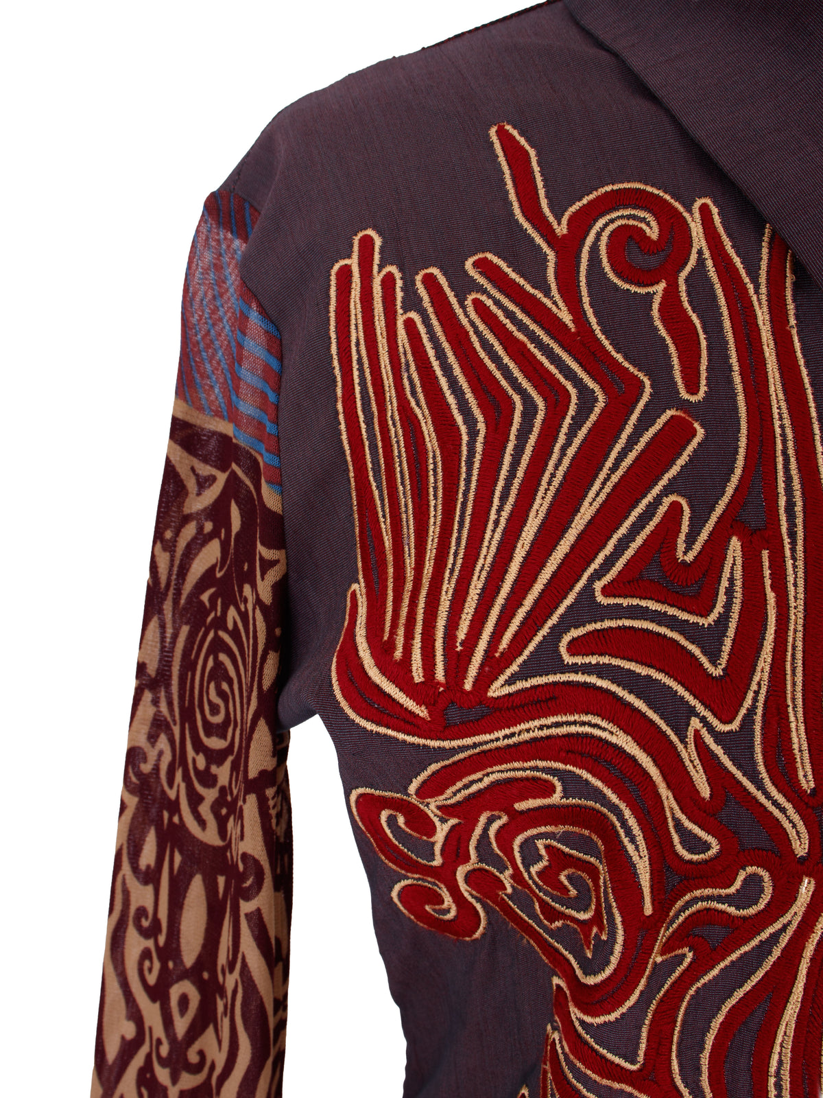 Save The Queen Embroidered Tunic | Mercy Vintage