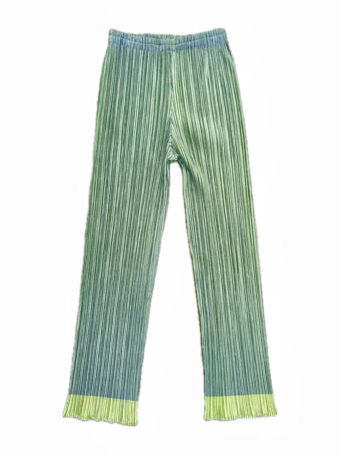 1990s Pleats Please Plissé Iridescent Mermaid Pants | Mercy Vintage