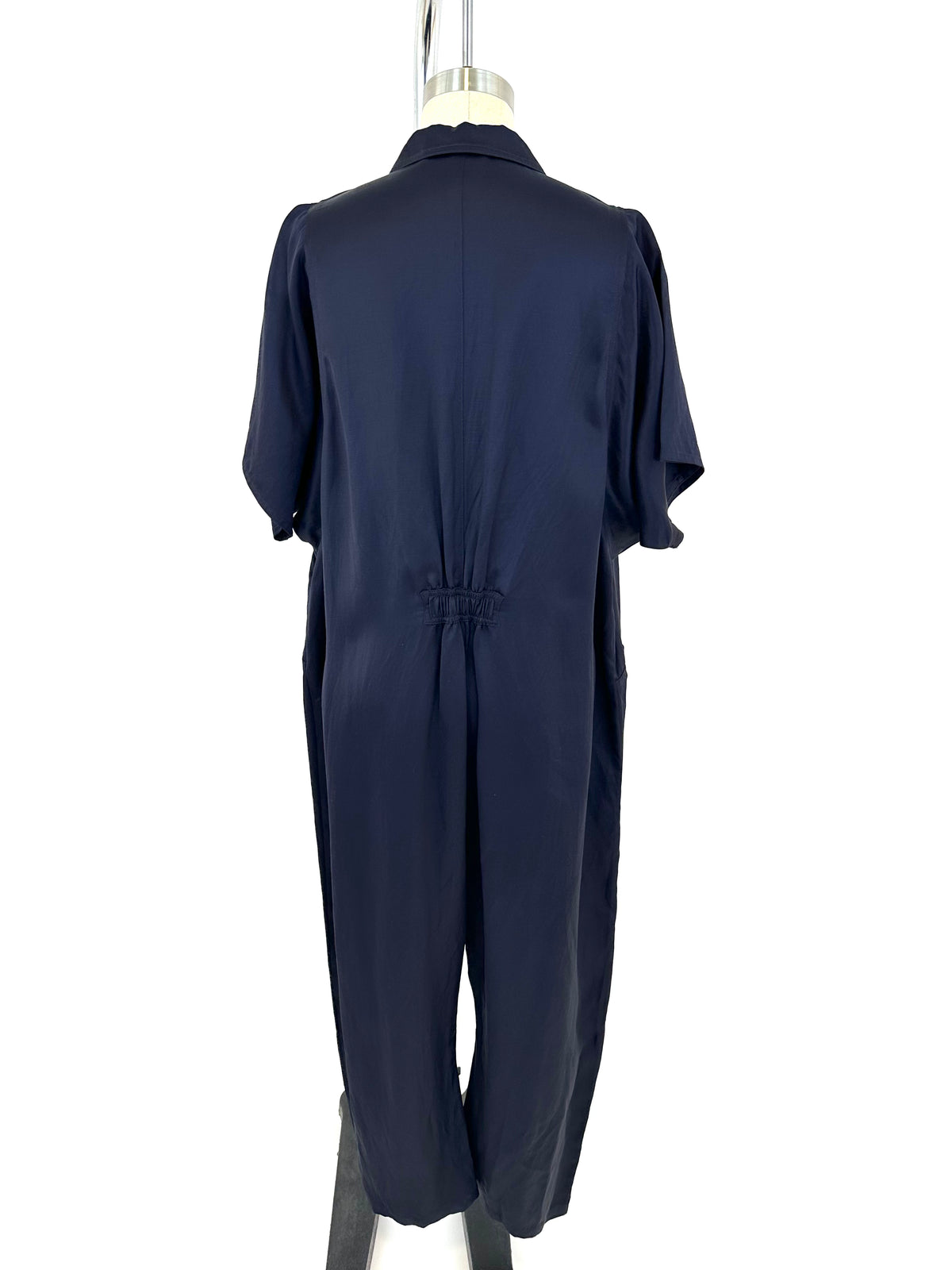 Rachel Comey Barrie Satin Jumpsuit | Mercy Vintage
