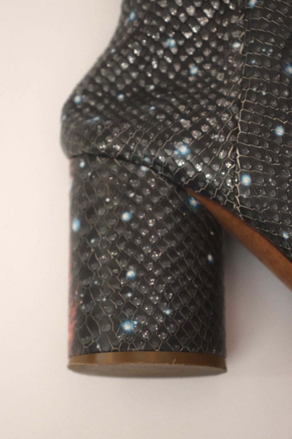 Maison Martin Margiela Cosmic Embossed Boots | Mercy Vintage